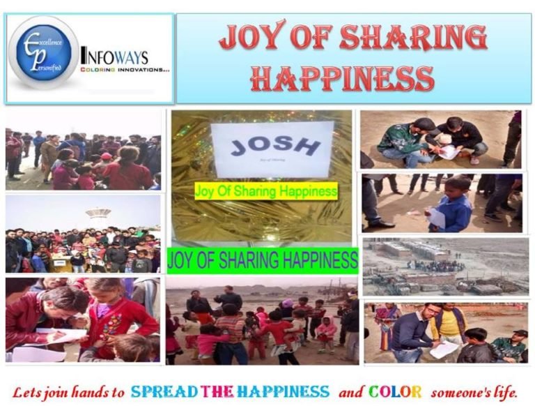 Joy of Sharing Happiness