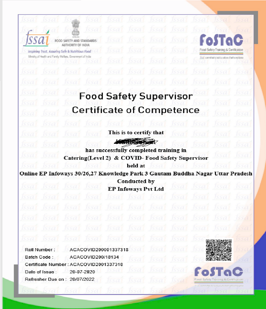 FOSTAC REGISTRATION LINK(S)